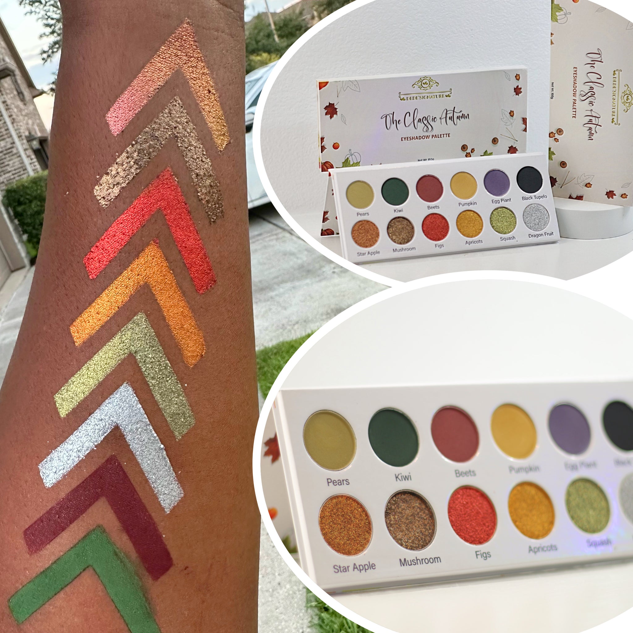 THE CLASSIC AUTUMN EYESHADOW PALETTE – Dedesignature